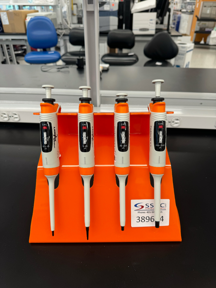 Corning Lambda Single Channel Pipettes - Quantity 4 | Surplus Solutions